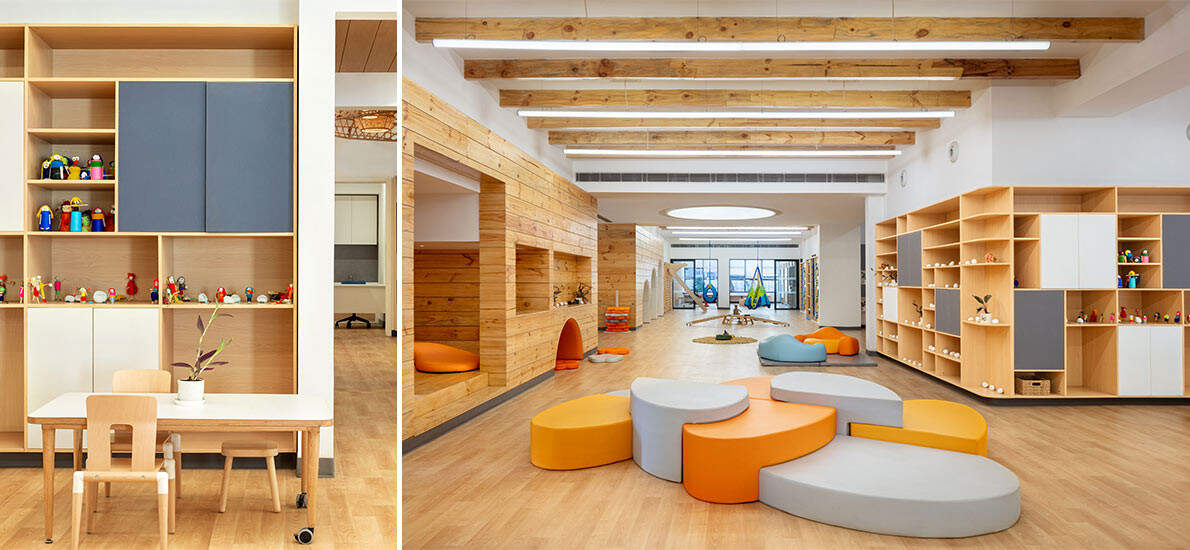 Studio IAAD adopts a refreshing approach to revamp this school in ...