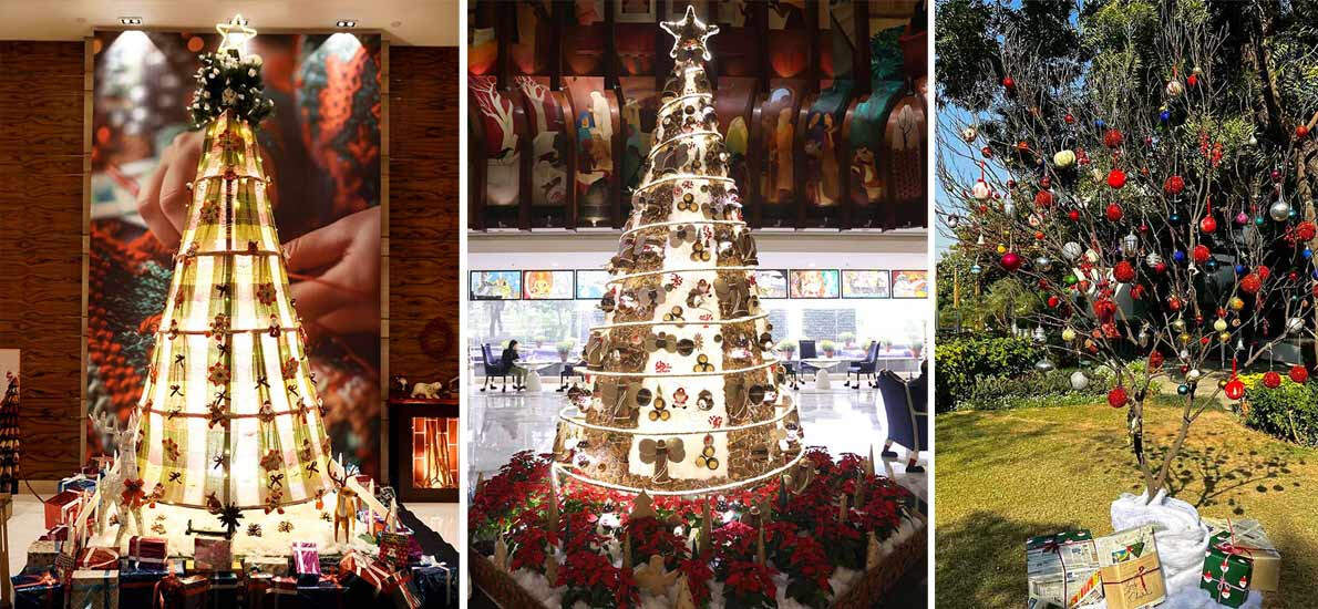From recycled to remarkable, Christmas Trees that redefine festive ...