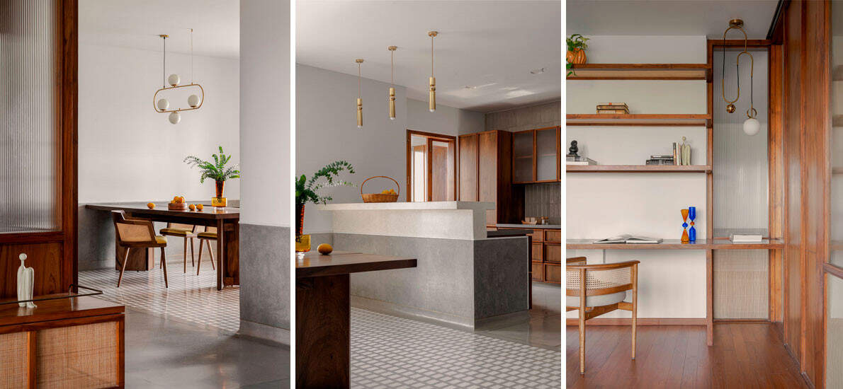 The Home Set in Stone, located in Bengaluru, embodies timeless elegance ...