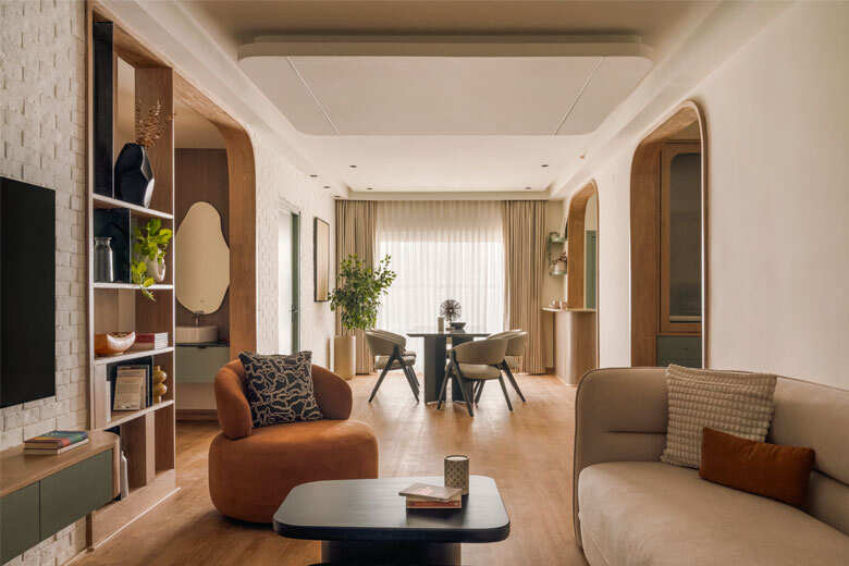 This Hyderabad Flat Proves Minimal Interior Design Can Still Feel Warm ...