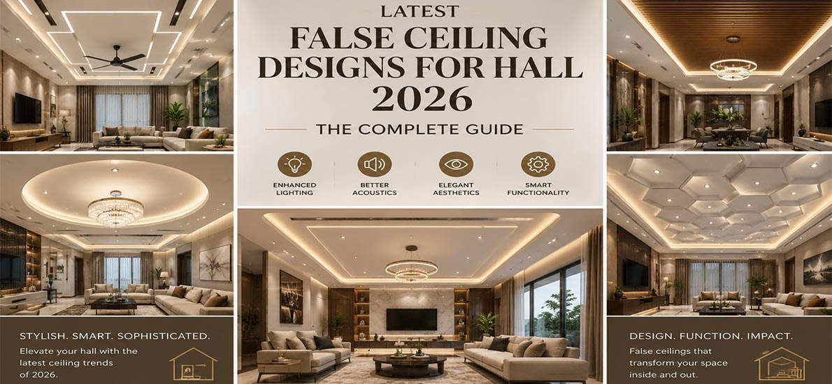 False Ceiling Designs for Hall 2026: Pick Your Perfect Style Today ...